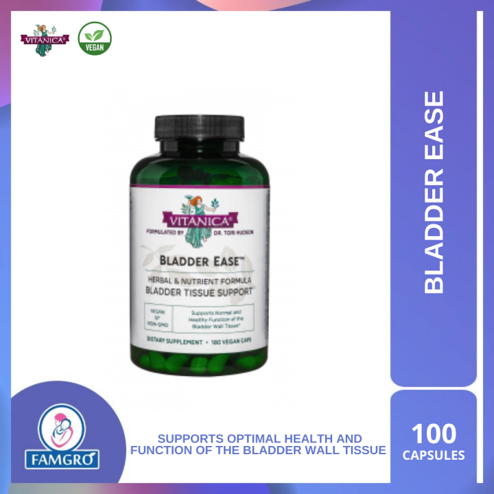 Vitanica Bladder Ease Bladder Support Vegan 180 Capsules | Lazada PH
