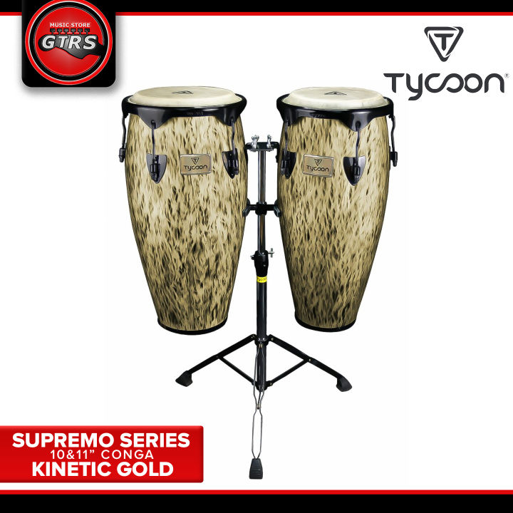 Tycoon Supremo Series Congas 10 & 11 with Double Conga Stand | Lazada PH