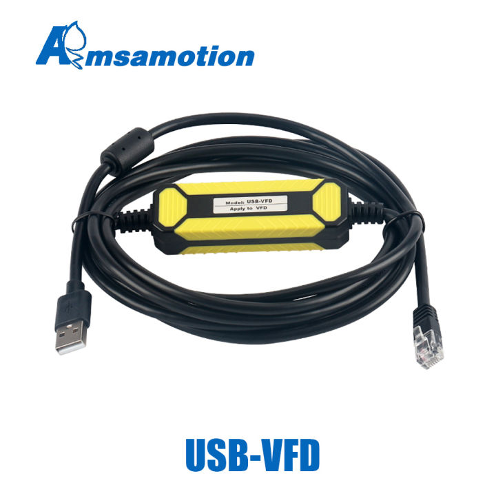 USB-VFD Programming Cable Suitable for Delta VFD-E/EL/ED/CH2000 Series ...