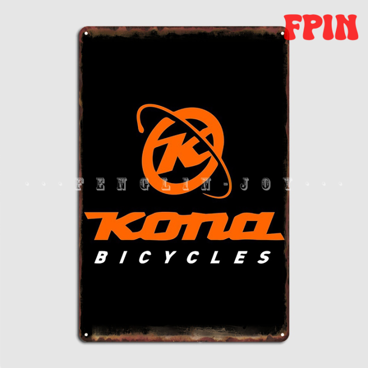 [FPIN] Kona Bike Metal Plaque Poster Wall Mural Club Bar Design Plaques ...
