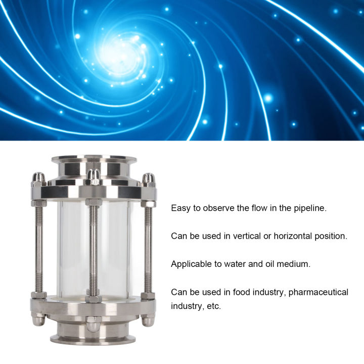 Straight Sight Glass In Line Sight Glass PN6 In Line Easy Installation ...