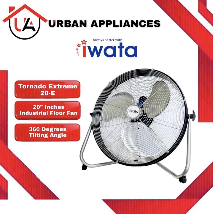 Iwata Tornado Extreme 20-E Industrial Floor Fan | Lazada PH