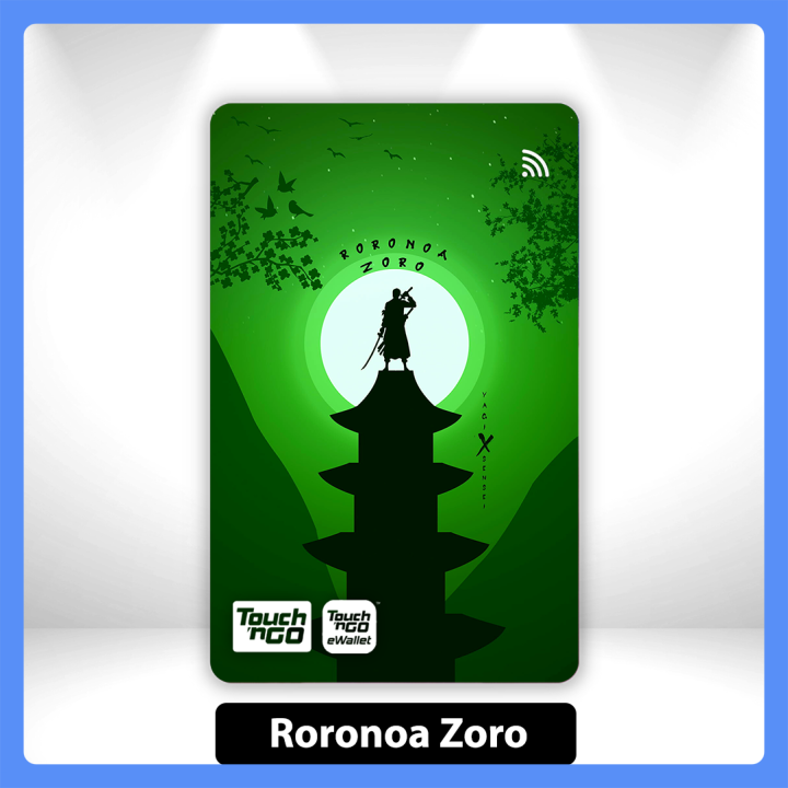 [One Piece] Roronoa Zoro - Sticker TNG NFC CHIP Card Skincard by Sticko ...