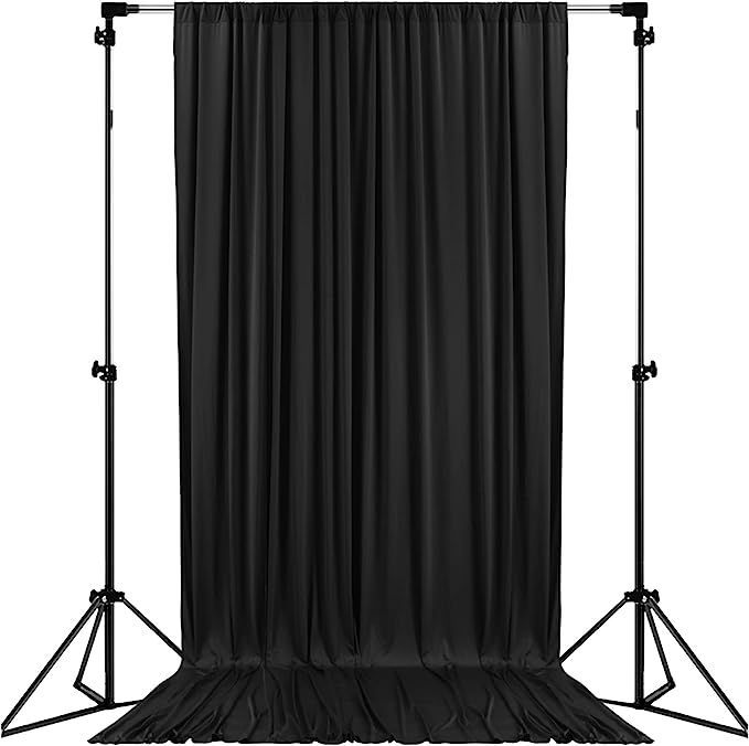 Kain Hitam polos Backdrop Background foto Studio Grade A 3mx2.40m ...