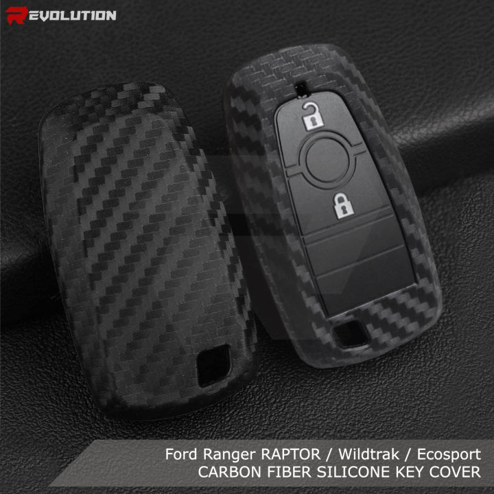 Ford Ranger RAPTOR / Wildtrak / Ecosport Carbon fiber Silicone Smart ...