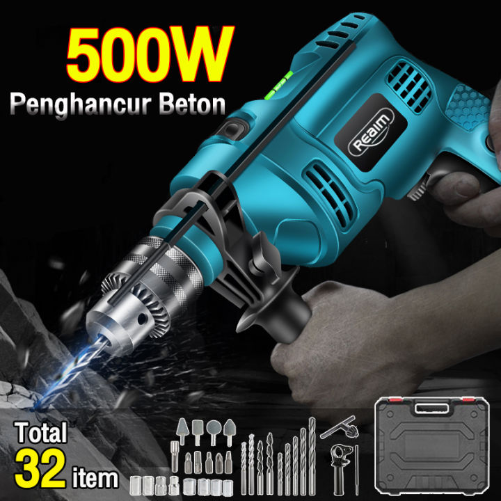 Reaim Mesin Bor Listrik 13mm bor listrik murah bor obeng elektrik ...
