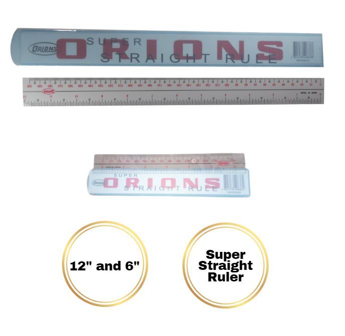 Ruler Orion 12 inches and 6 inches | Lazada PH