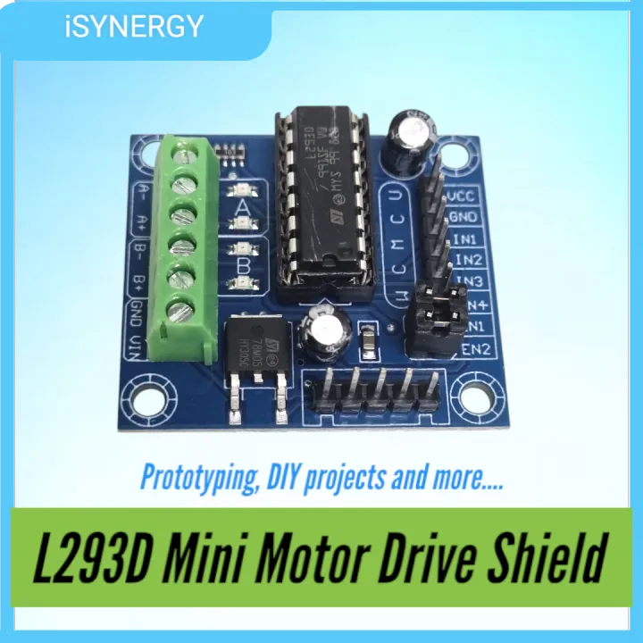 Mini L293D Motor Driver Shield for Arduino | Lazada PH