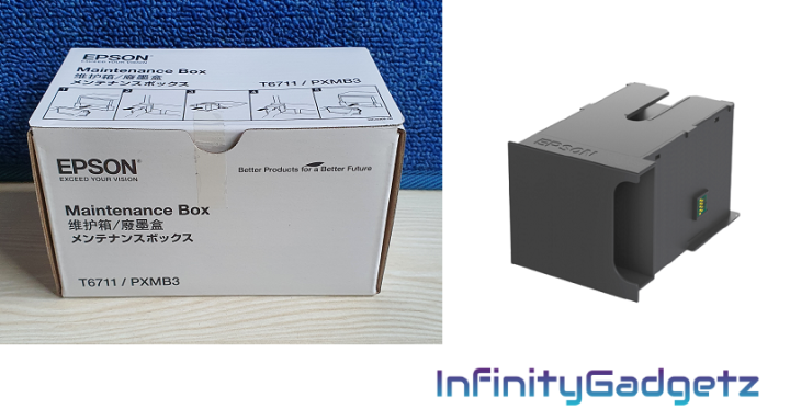 Genuine Epson T6711 / PXMB3 Maintenance Box C13T671100 for EcoTank ...