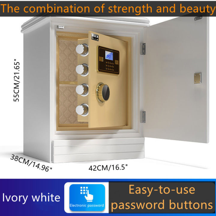 [1 year warranty] Luxury invisible bedside table/fingerprint + digital ...