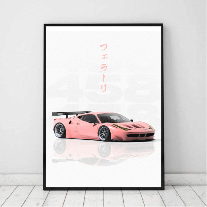 JDM Cars Wall Poster Room Decoration A5 A4 A3 sizes | Lazada PH