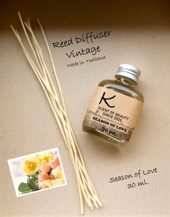 ก้านไม้หอมกระจายกลิ่น Reed Diffuser น้ำหอมบ้าน ก้านไม้หอม น้ำหอมปรับอากาศ ขนาด 30 ml. (MADE IN ...