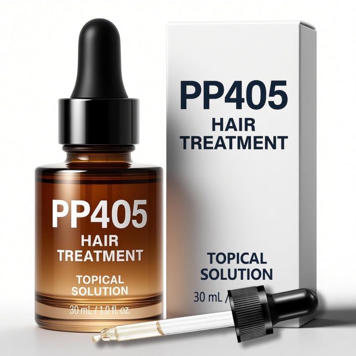 PP405 Hair Treatment Dropper Oil - for Men & Women Thinning & Receding ...