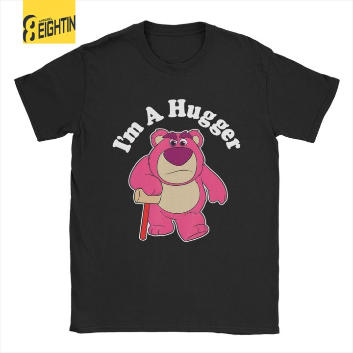 Vintage Toy Story Kids Movies Lotso T-Shirt Men Crew Neck Cotton T ...