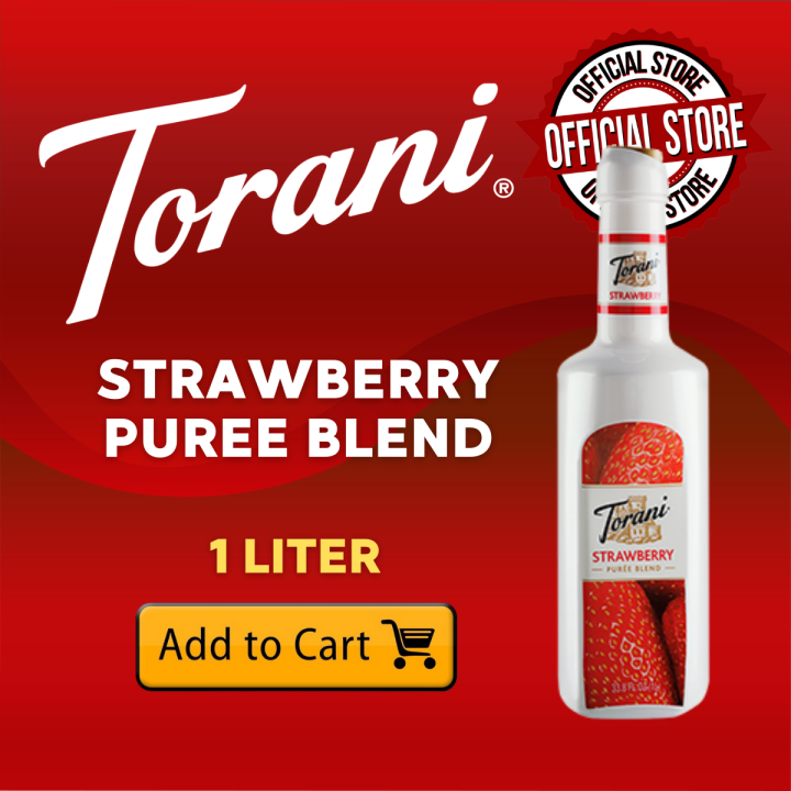 Torani Puree Blend Strawberry 1L | Lazada PH