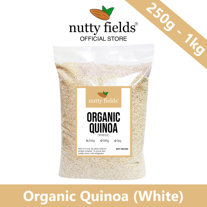 Organic White Quinoa (250g - 1kg) by Nutty Fields | Lazada PH