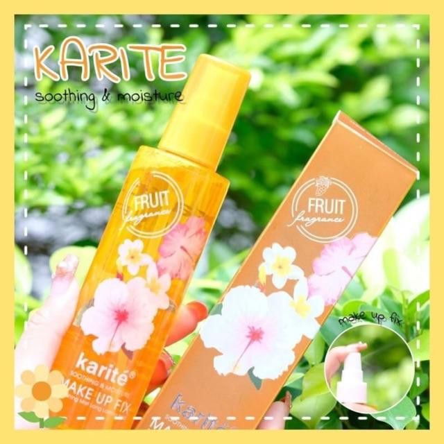 KARITE Soothing & Moisture 220ml. สเปรย์ฉีดผิวหน้า ที่มีส่วนผสมของวิต ...