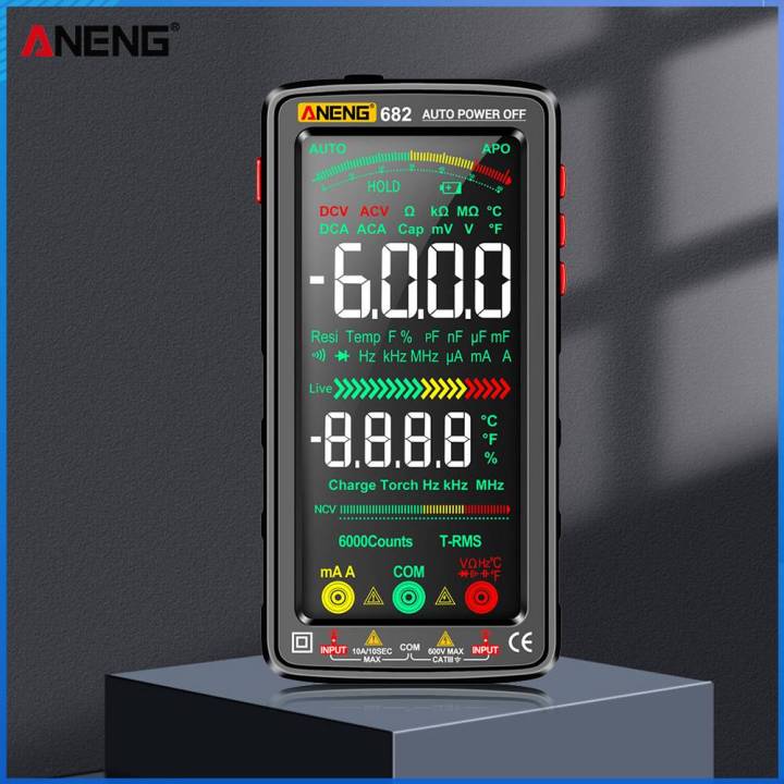 【ANENG】Electrical Capacitance Meter Reverse Transistor Testers 6000 ...