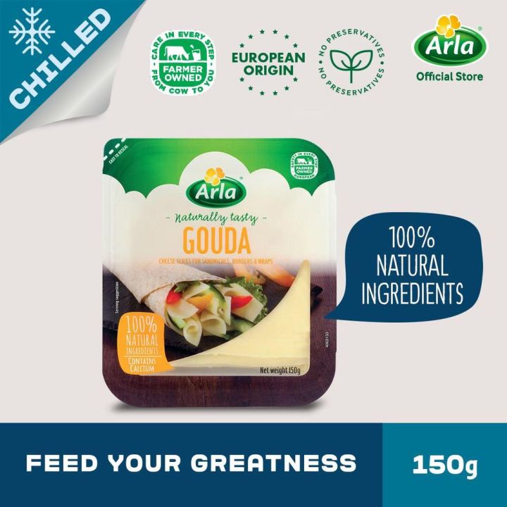 Arla Natural Gouda Slices 150g | Lazada PH