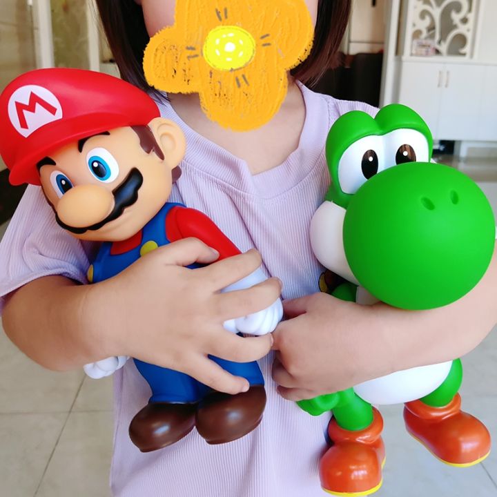 Super Mario supermario large movable hand-made decoration doll toy ...