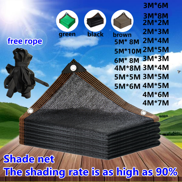 Anti UV 90% Sunshade Net black and green Outdoor Garden Net Farm Net ...