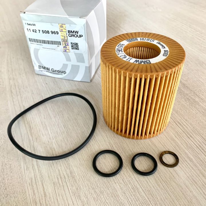 Genuine 11427508969 BMW E46 E60 E81 E82 E87 E88 E90 E91 E92 X1 X3 Z4 Oil Filter กรอง ...