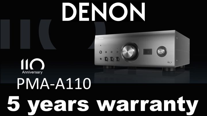 DENON PMA-A110 *110th Anniversary* Integrated Amplifier | Lazada Singapore