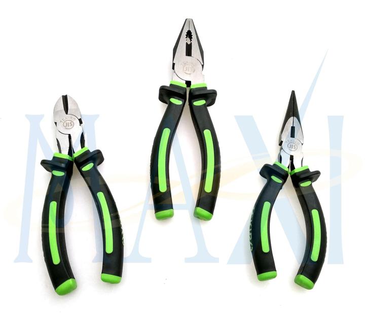 MAXITOOLS - Tekiro tang kombinasi 8" inch + tang lancip 8" inch + tang ...