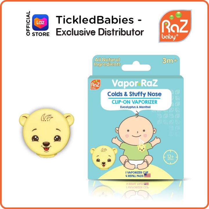 Vapor-RaZ - Baby Cough & Cold Relief - Wearable Vaporizer | Lazada PH