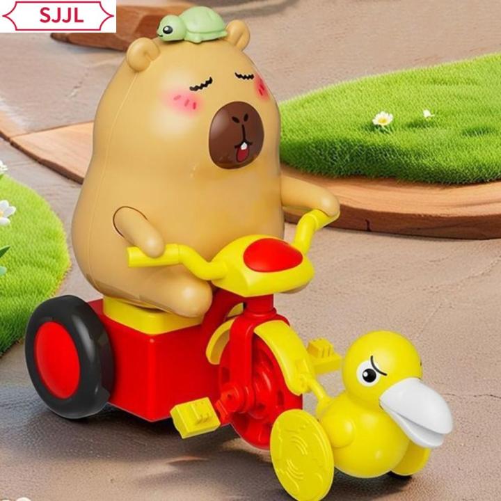 GAVINMK Wind-up Capybara Pull-back Car Toy Seagull Cartoon Capybara ...