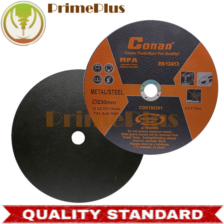 9" CONAN Cutting Disc for Metal/Steel 230mm (Sold per 3 pcs) | Lazada PH