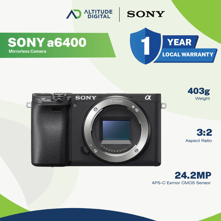 Sony a6400 Mirrorless Camera | Lazada PH