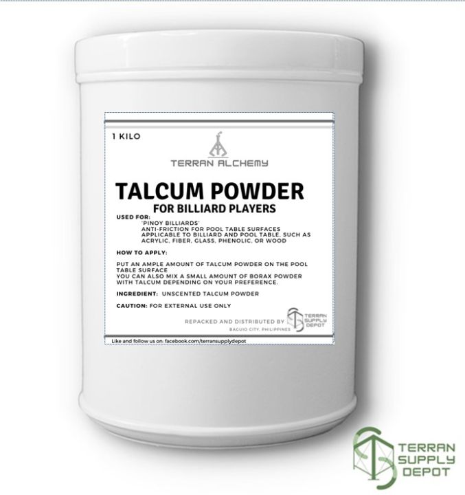 Talcum Powder 1 Kilo with borax | Lazada PH