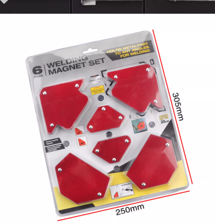 6pcs 4pcs Welding Magnet Set Holders Multi Angles Tool Pack 25lbs 9lbs ...