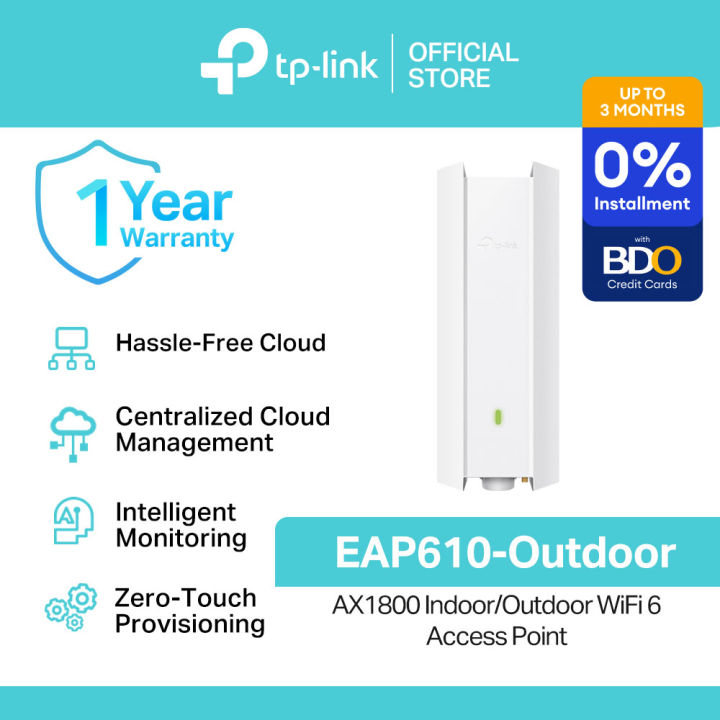 TP-Link Official Store | EAP610-Outdoor AX1800 | Up to 1.8 Gbps WiFi 6 ...