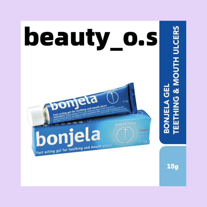 Bonjela Fast Acting Gel for Teething and Mouth Ulcers 15g | Lazada