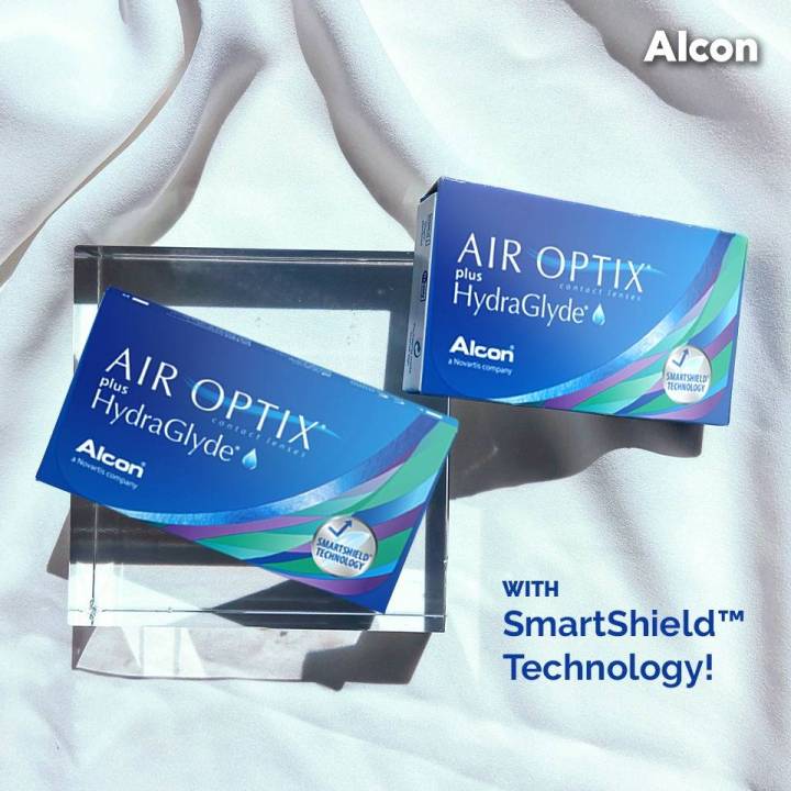 [ READY STOCK ] ALCON Air Optix® plus HydraGlyde® (3 PCS/1box) Contact ...