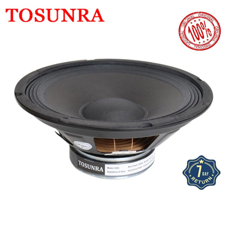 TOSUNRA 1005 300W Woofer Speaker HIFI 10" DIY Audio Subwoofer ...