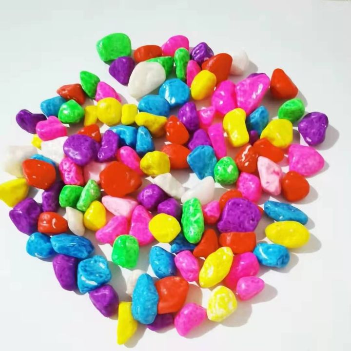 Pebbles stone and Marbles for Garden and Aquarium Decor 250g Per pack ...