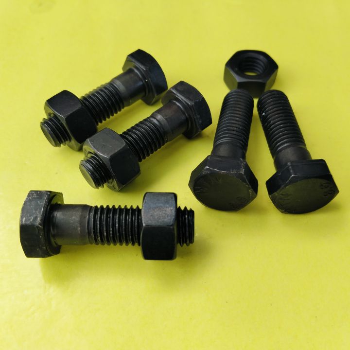 BAUT BAJA HTB 8.8 M18 X 40 HALF DRAT / BAUT 27 KUNCI 27 / BAUD HALF DRAT 27 / BAUT BAJA M18 X 40 ...