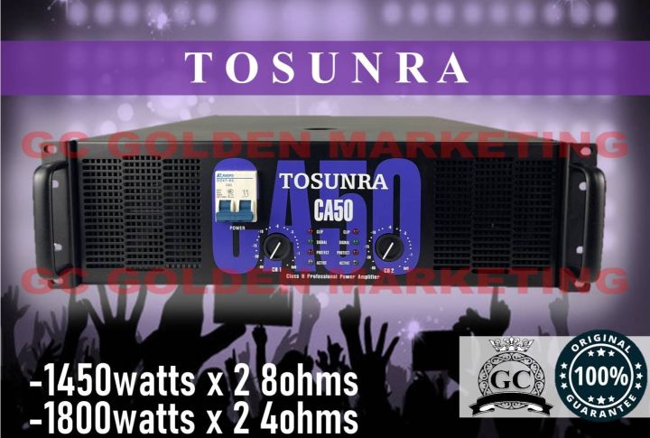 Tosunra CA50 Ca50 Pure Copper Power amplifier | Lazada PH