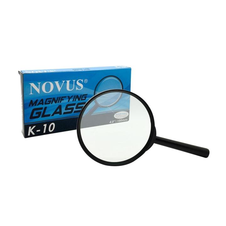 Novus Kaca Pembesar K10 (10 inch) / magnifying glass 100mm | Lazada ...