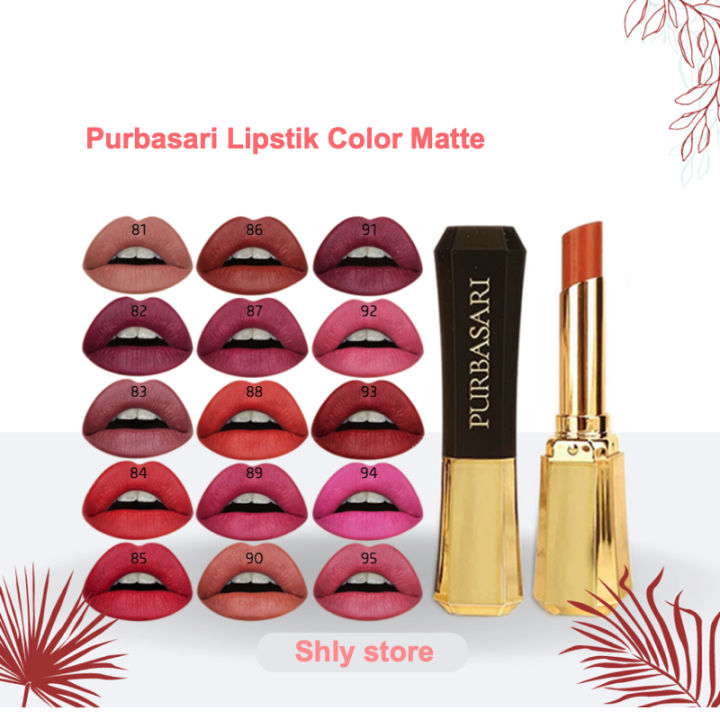 [PROMO] Purbasari Lipstick Color Matte By Shly store | Lazada Indonesia