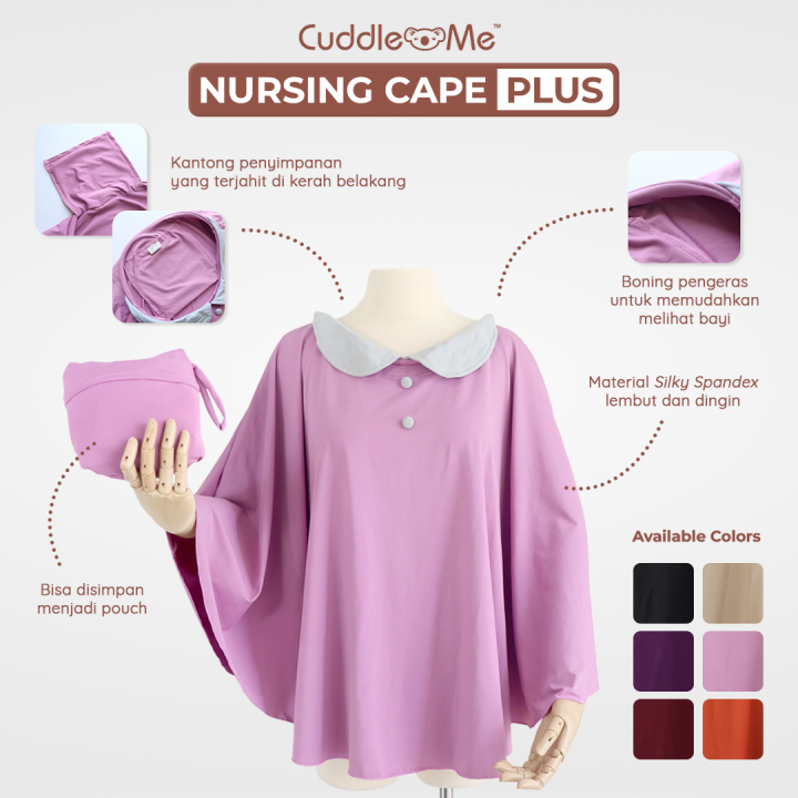 Nursing Cape Plus Cuddleme Apron Menyusui Cuddle me | Lazada Indonesia