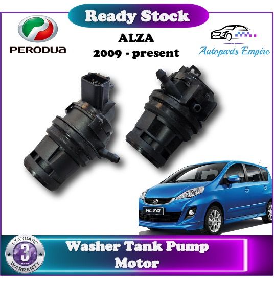 Perodua Alza 】 Windshield Washer Tank Pump Motor ( 2009 - present / OEM ...
