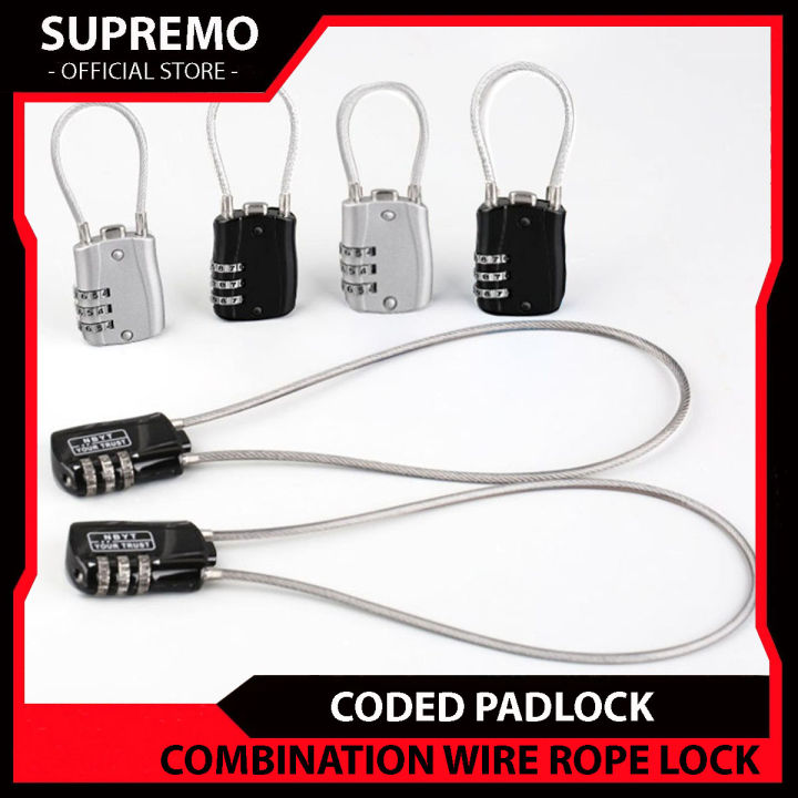 Combination lock dormitory locker suitcase bag lock helmet anti-theft ...