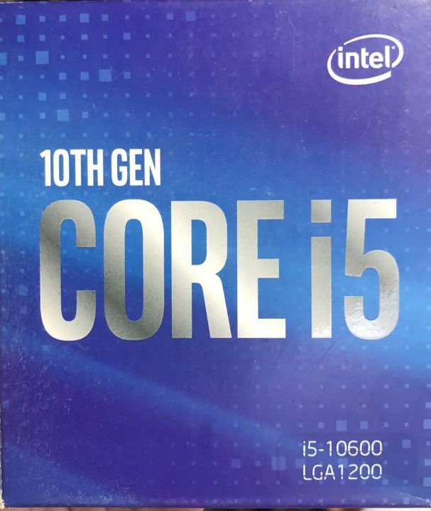 CPU (ซีพียู) INTEL CORE I5-10600 3.3 GHz (SOCKET LGA 1200) มือสอง | Lazada.co.th