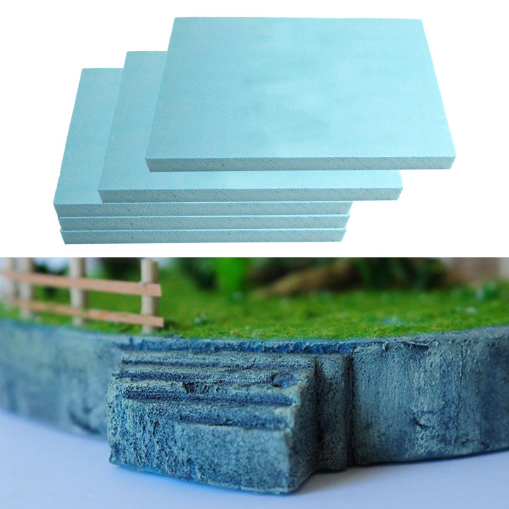 Kesoto Set of 2/5 Foam Slab Sheet Foam Board Model Diorama Base ...