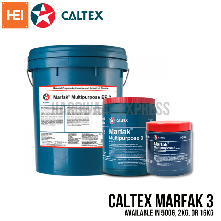 Caltex Marfak 3 Multipurpose Grease 500g / 2kg / 16kg | Lazada PH