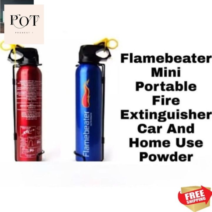 LOCAL Flamebeater Pemadam Api Serbuk Mudah Alih Mini Fire Extinguisher ...